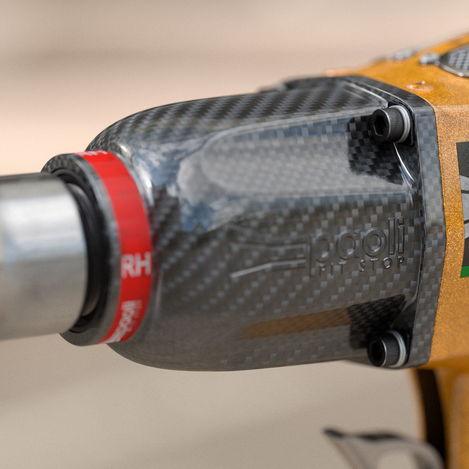 Wheel Gun Paoli Hurricane 3D model | CGTrader