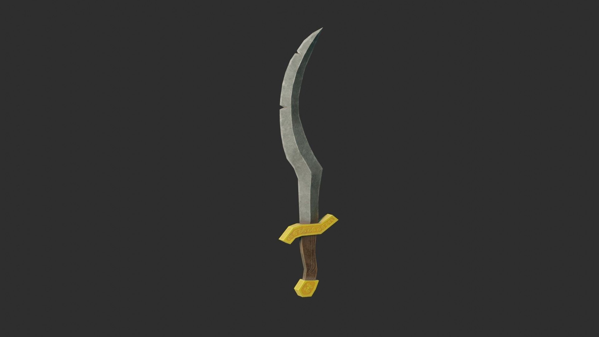3D model Stylized Medieval Sword 2 | CGTrader
