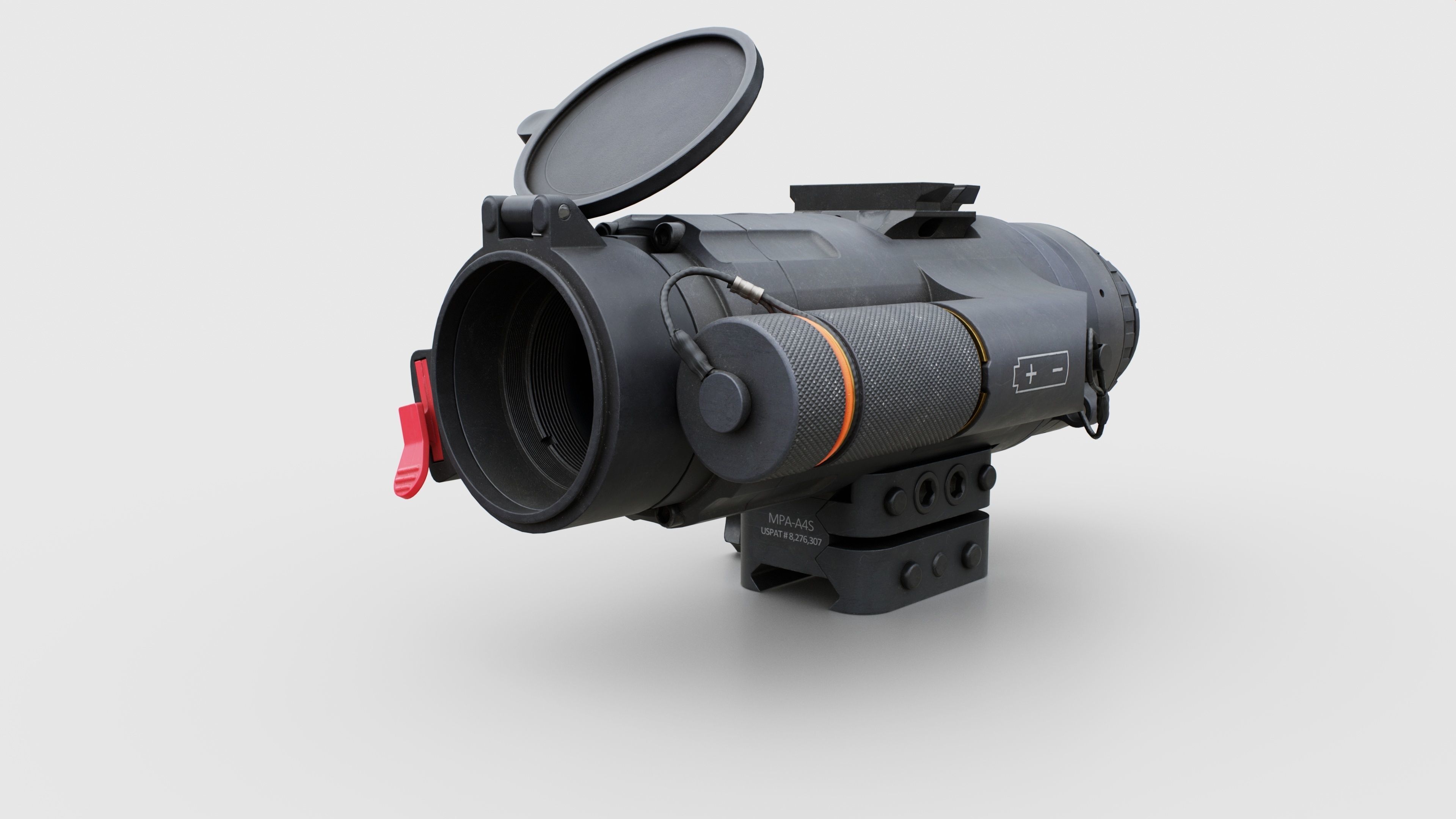 3D model Trijicon Reap-IR IRMS-35-3 Thermal Weapon Sight VR / AR / low ...