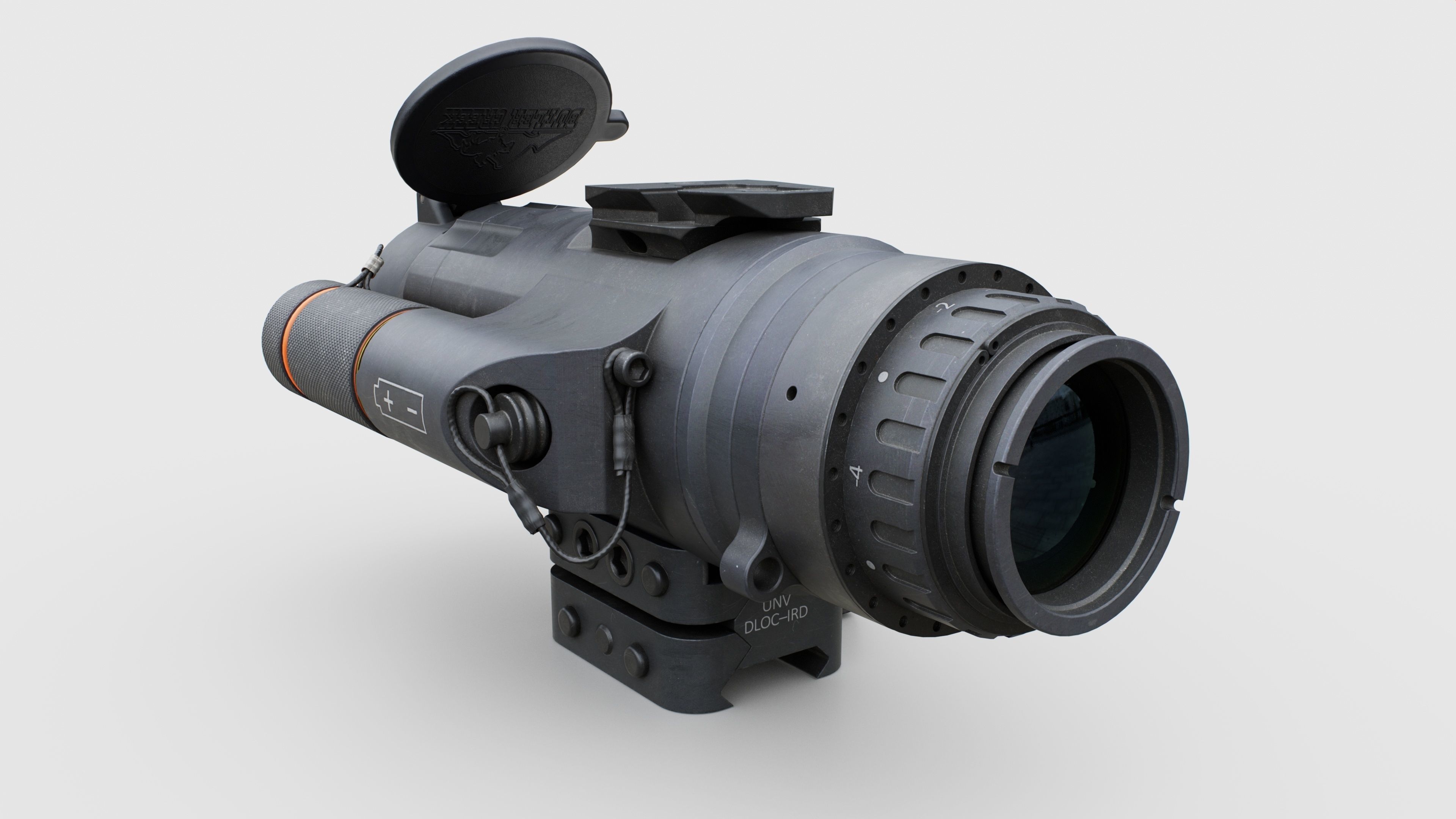 3D model Trijicon Reap-IR IRMS-35-3 Thermal Weapon Sight VR / AR / low ...