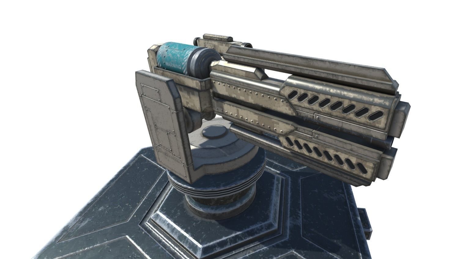 3D model Modern Unmanned Turrets v2 VR / AR / low-poly | CGTrader