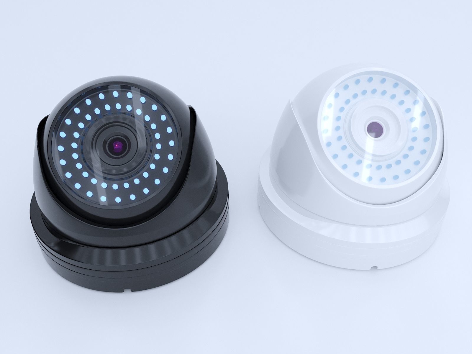 Dome Security Camera 3D model animated | CGTrader