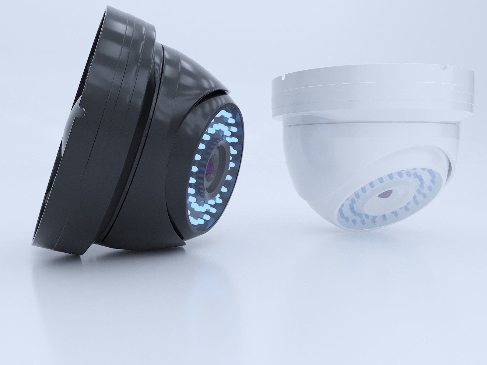 Dome Security Camera 3D model animated | CGTrader