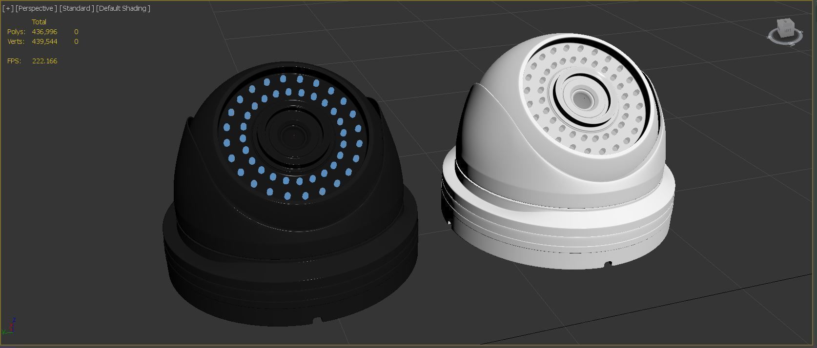 Dome Security Camera 3D model animated | CGTrader