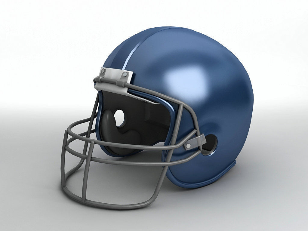 sports 3D model Football Helmet | CGTrader