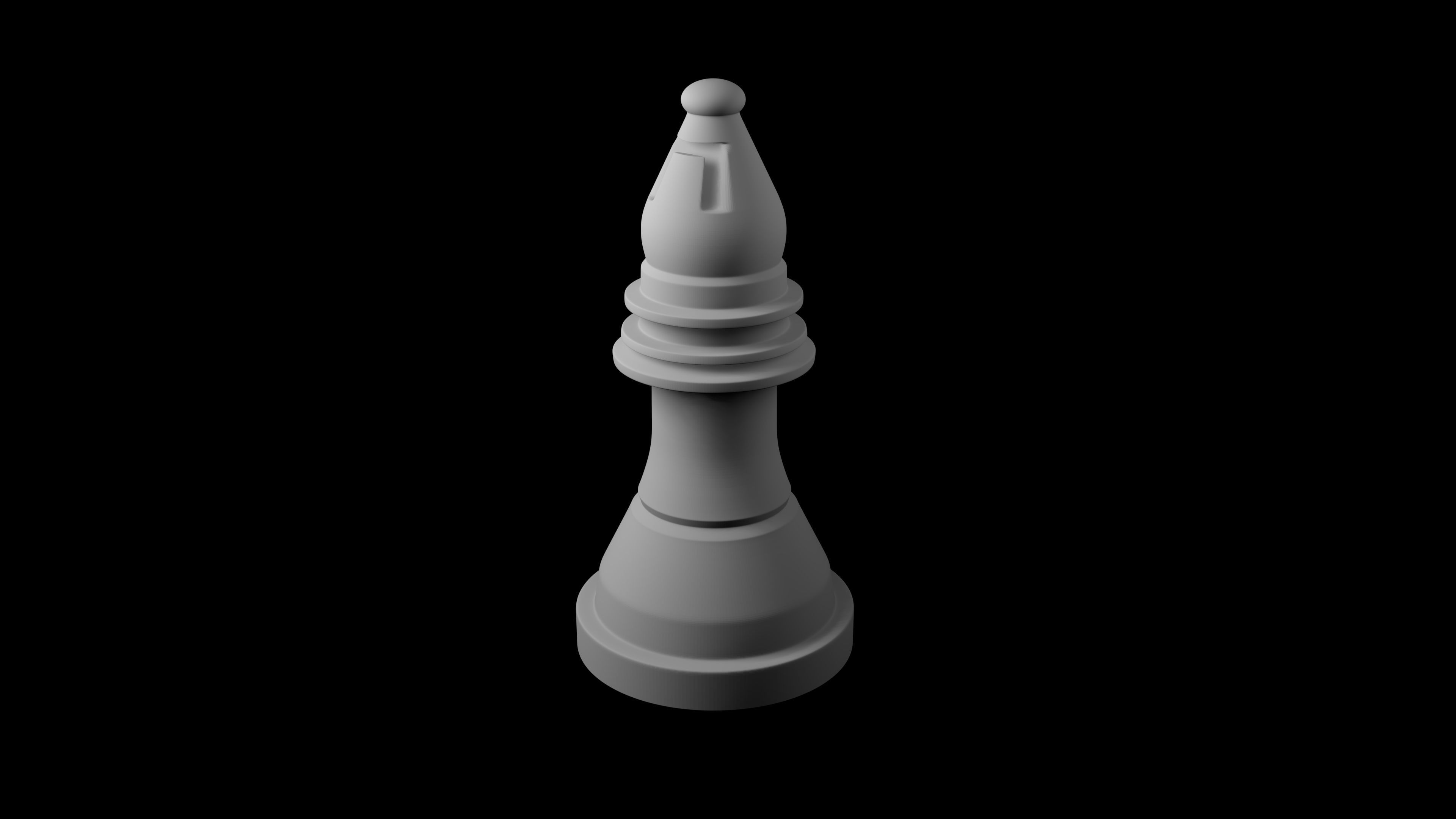 Chess Bishop free 3D model | CGTrader