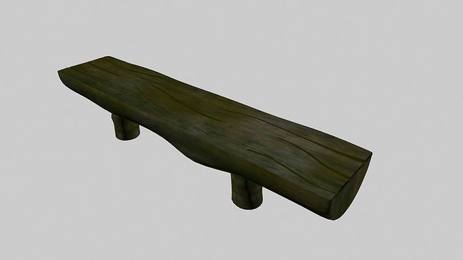 Forest Bench free 3D model | CGTrader