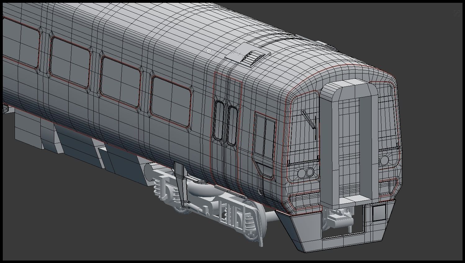 British train class 158 3D model | CGTrader