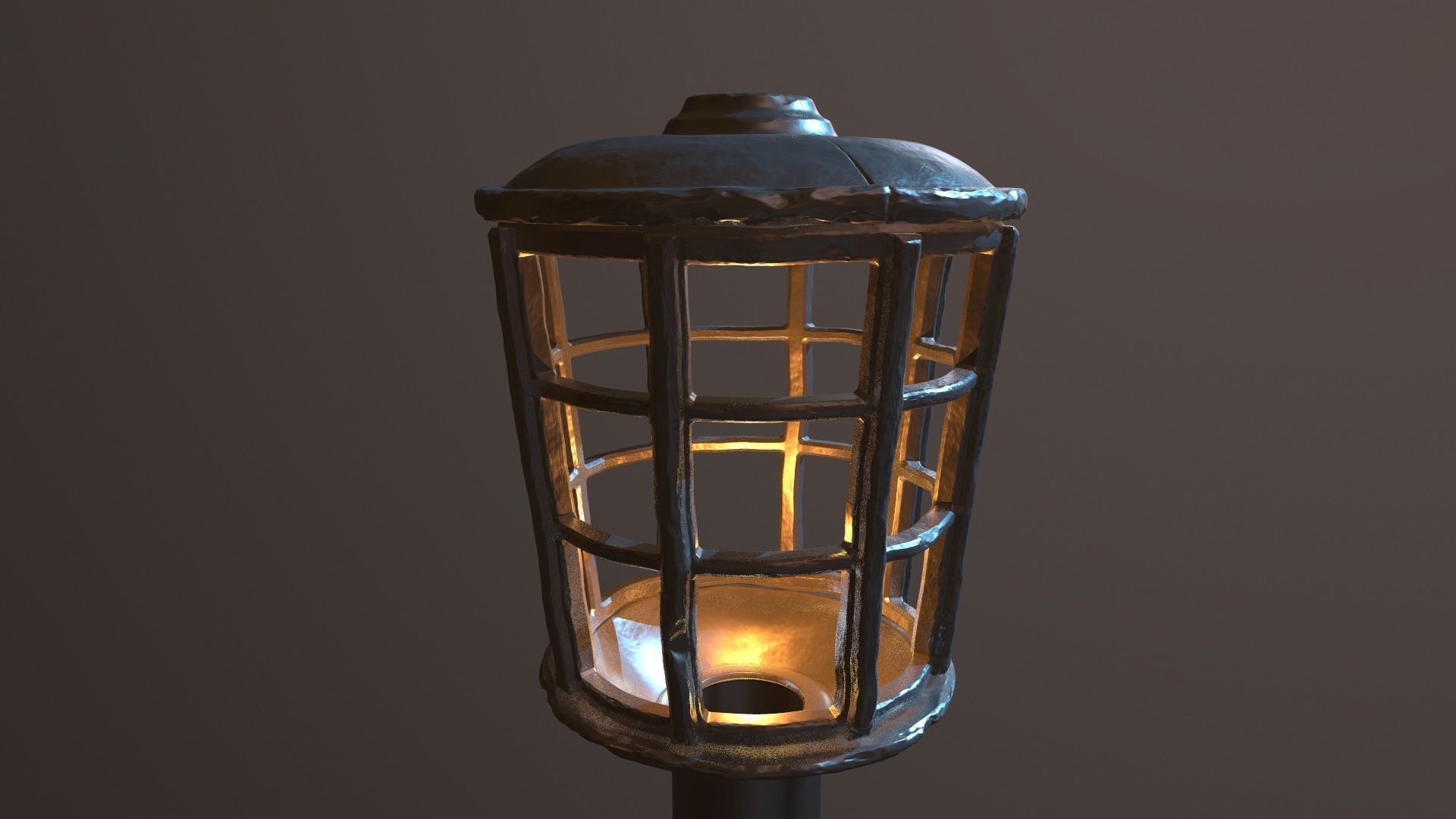 DND Lamp 3D model 3D printable | CGTrader