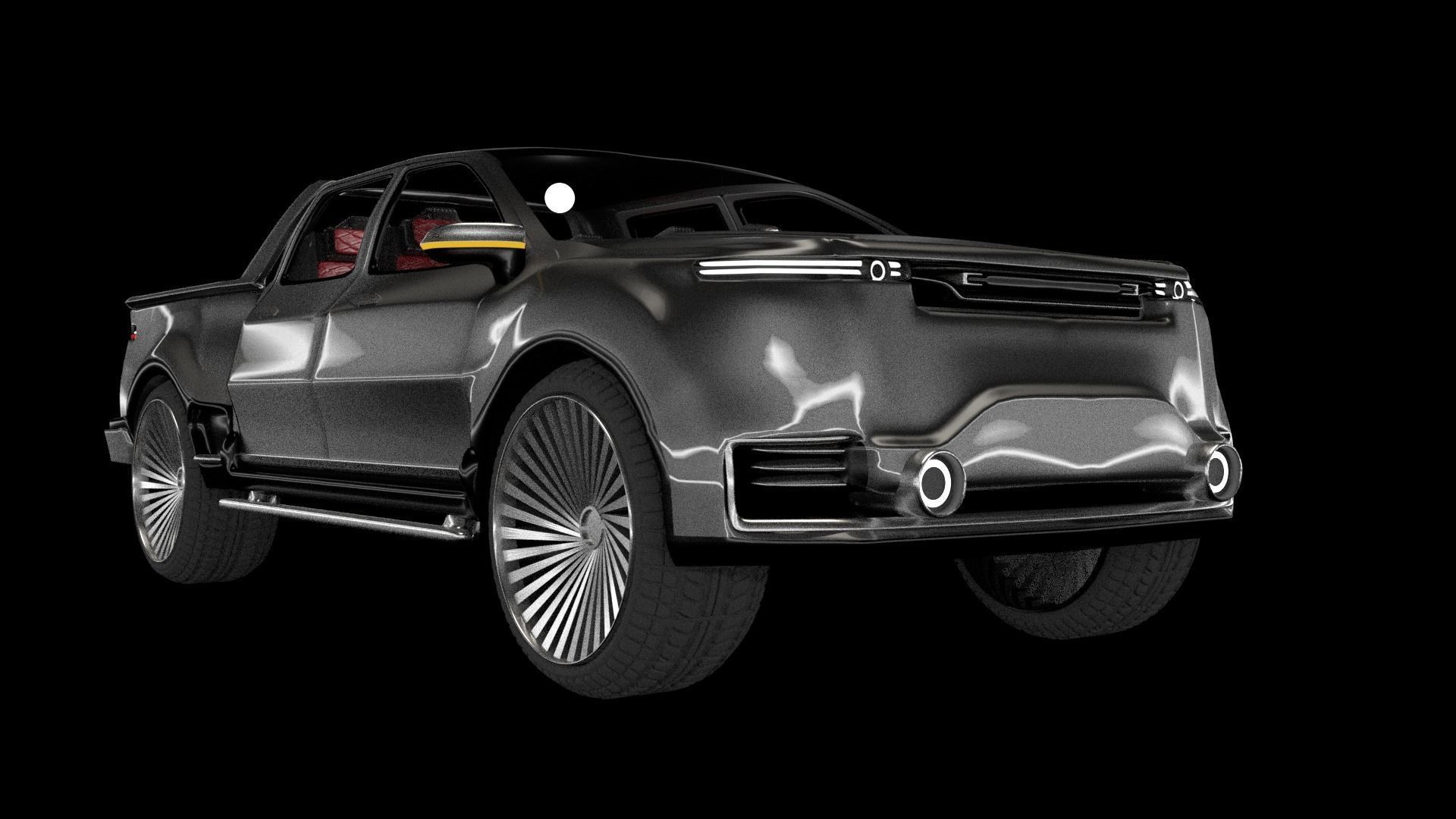 3D model Generic Pick Up VR / AR / low-poly | CGTrader