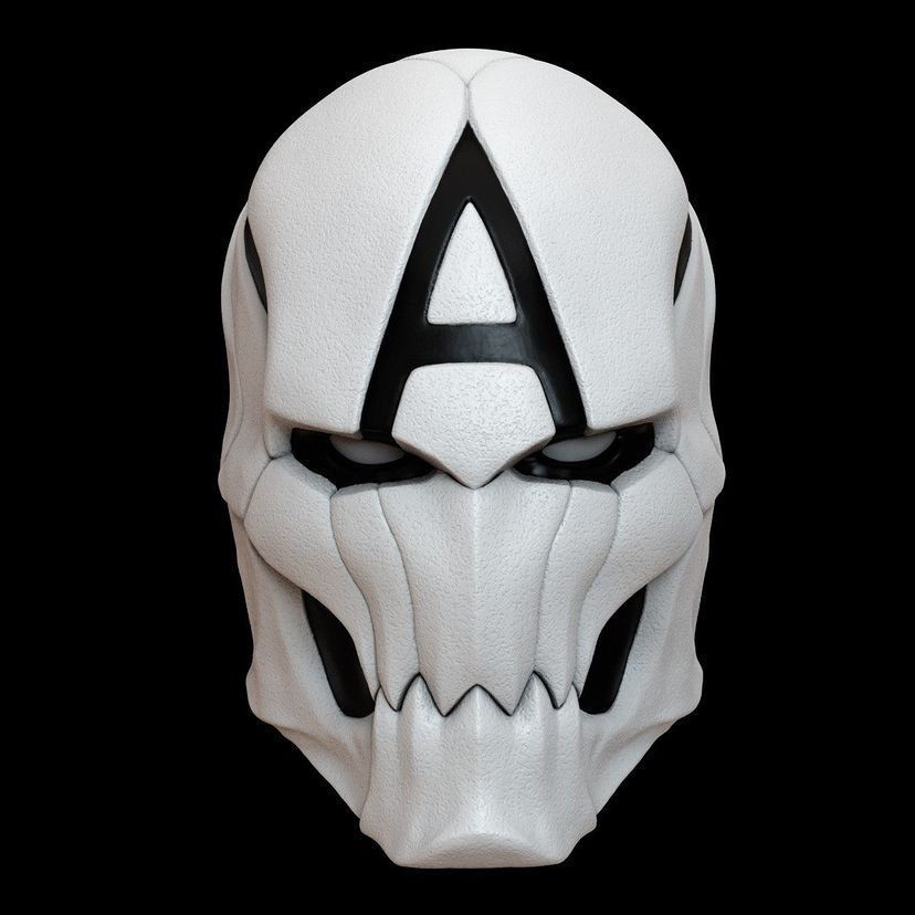 Poison Captain America Mask 3D model 3D printable | CGTrader