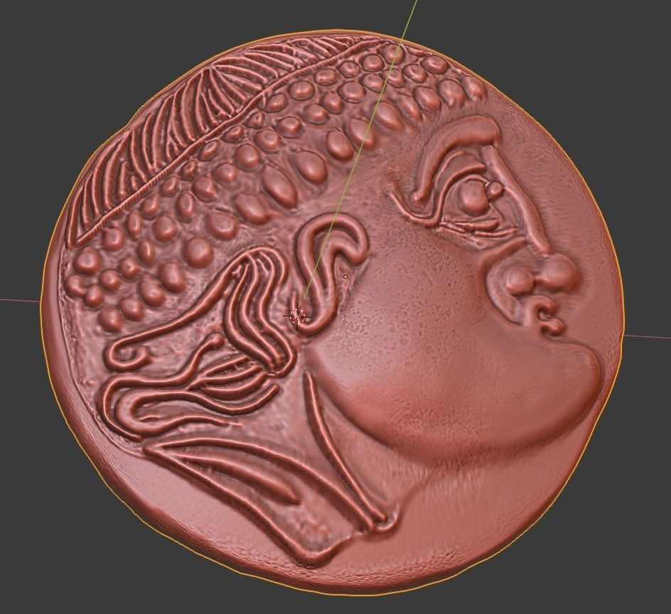 Celtic coin 2 3D model 3D printable | CGTrader