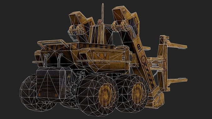 Vehicle 1009 - Heavy Equipment 3D model | CGTrader