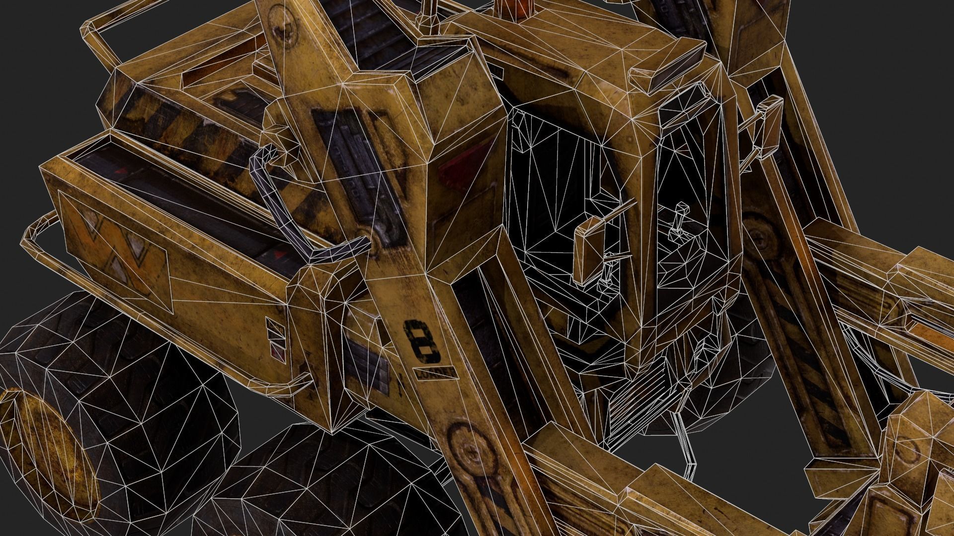 Vehicle 1009 - Heavy Equipment 3D model | CGTrader