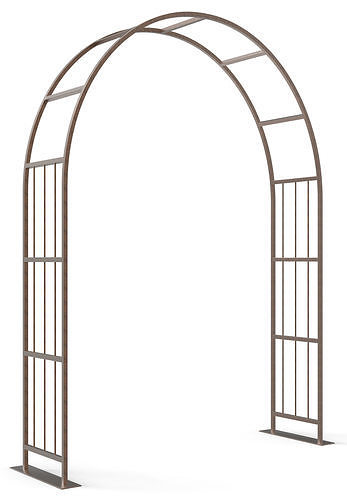 Arch Design - Curved free 3D model | CGTrader