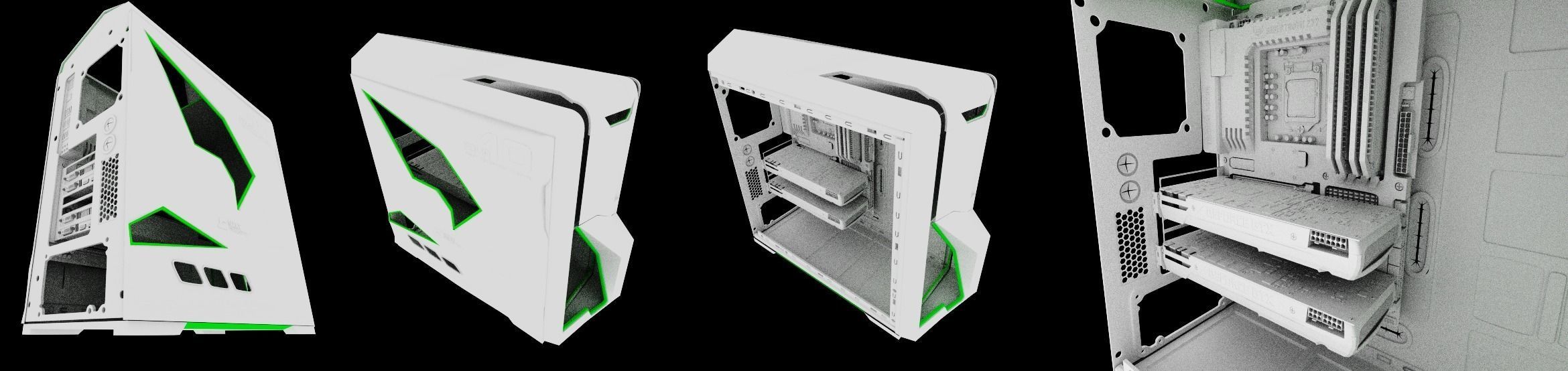 Game PC 3D model | CGTrader