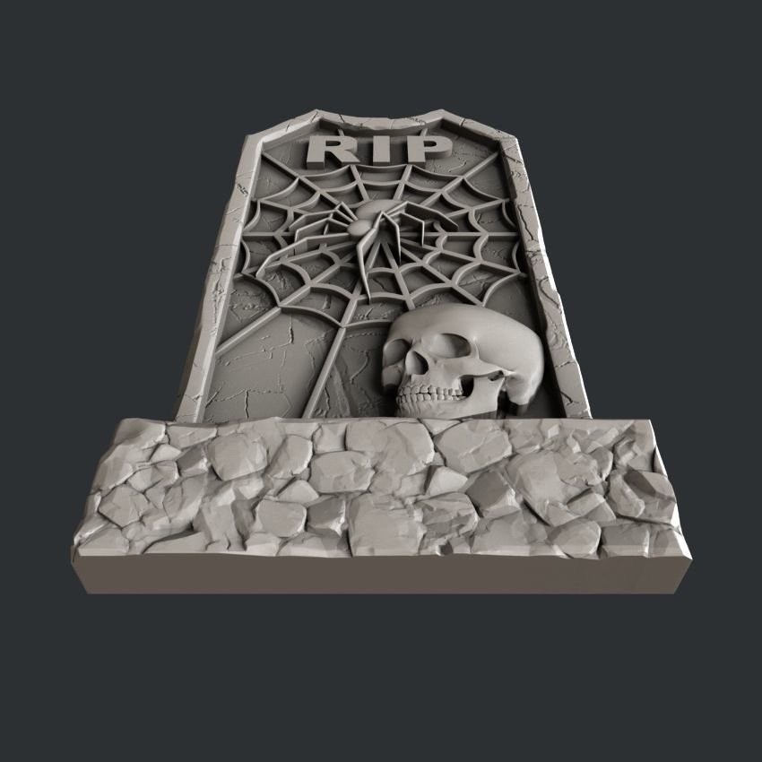 3d STL models for CNC router tombstones 3D model | CGTrader