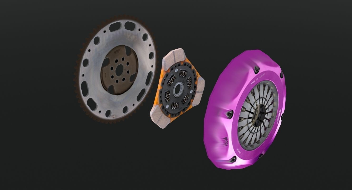 3D model Nissan RB28 Twin Turbo by HKS engine VR / AR / low-poly | CGTrader