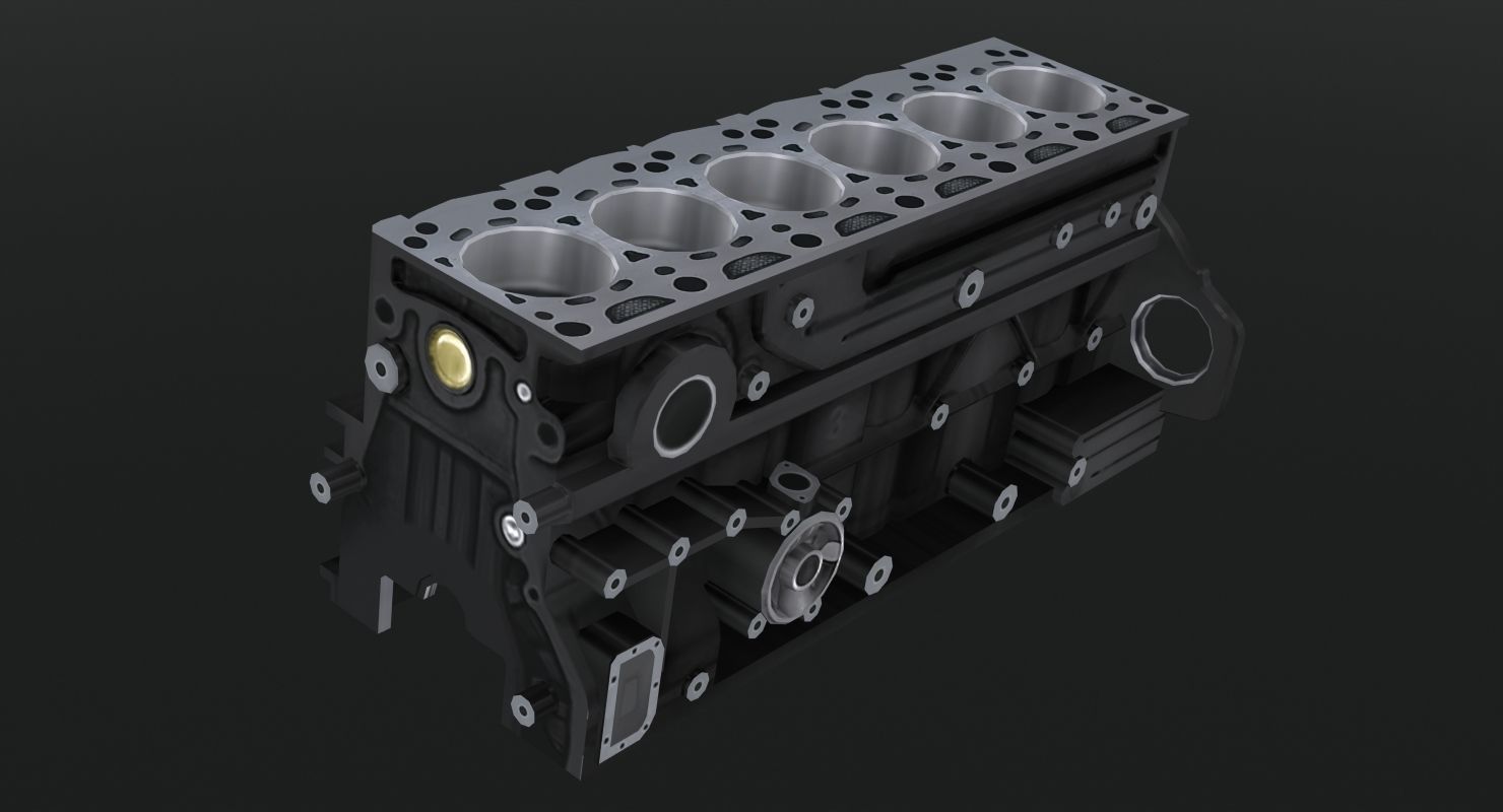 3D model Nissan RB28 Twin Turbo by HKS engine VR / AR / low-poly | CGTrader