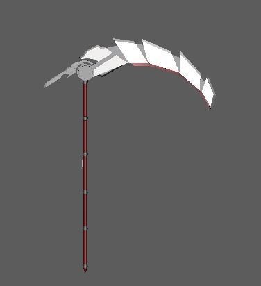 scythe 3D model MA