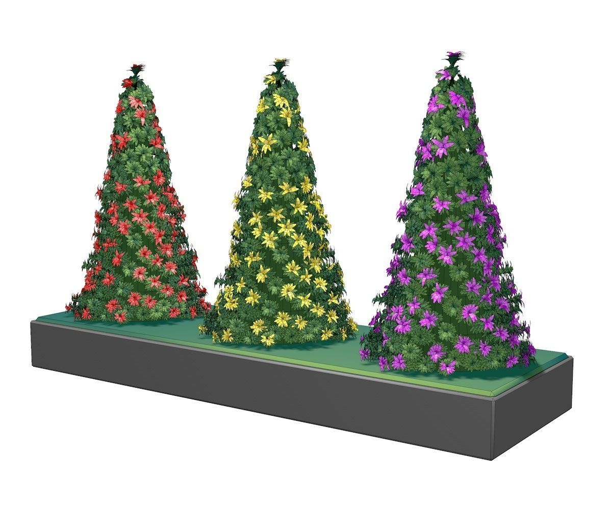 Flower tree 3D model | CGTrader