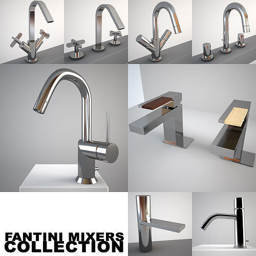 Fantini Mixers Collection | CGTrader