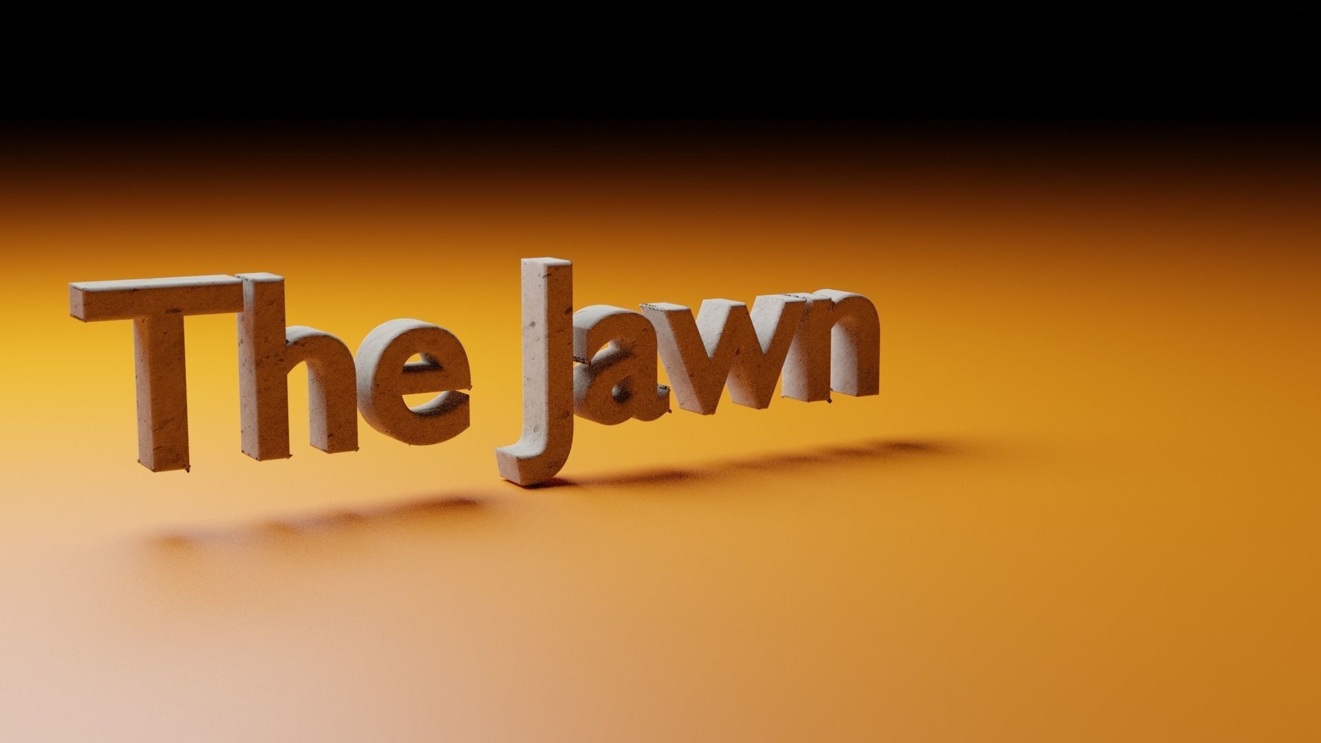 The Jawn brick 3D model animated | CGTrader