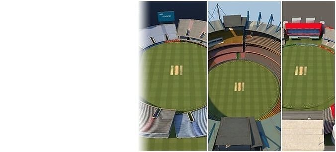 3D model Cricket Stadiums Pack VR / AR / low-poly | CGTrader
