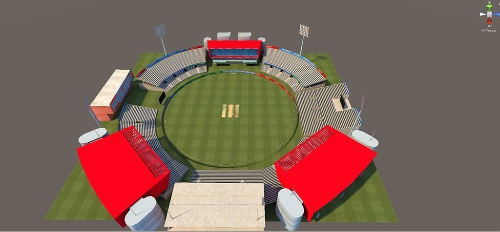 3D model Cricket Stadiums Pack VR / AR / low-poly | CGTrader