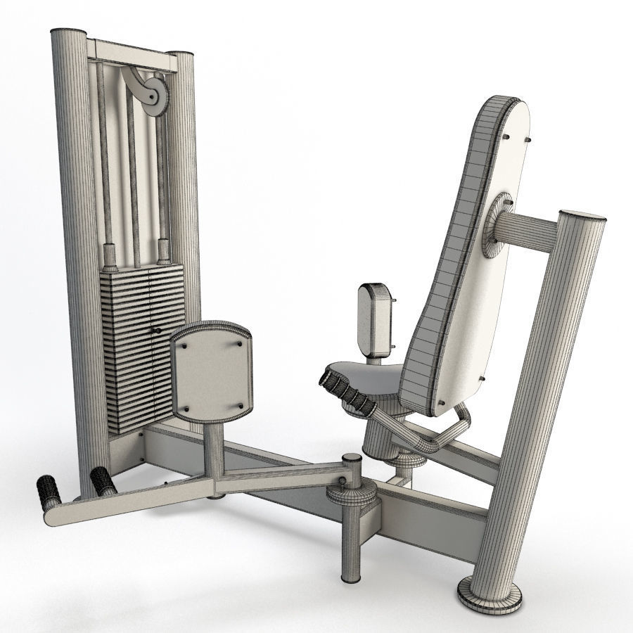 Gym Abductor Machine 3D model | CGTrader