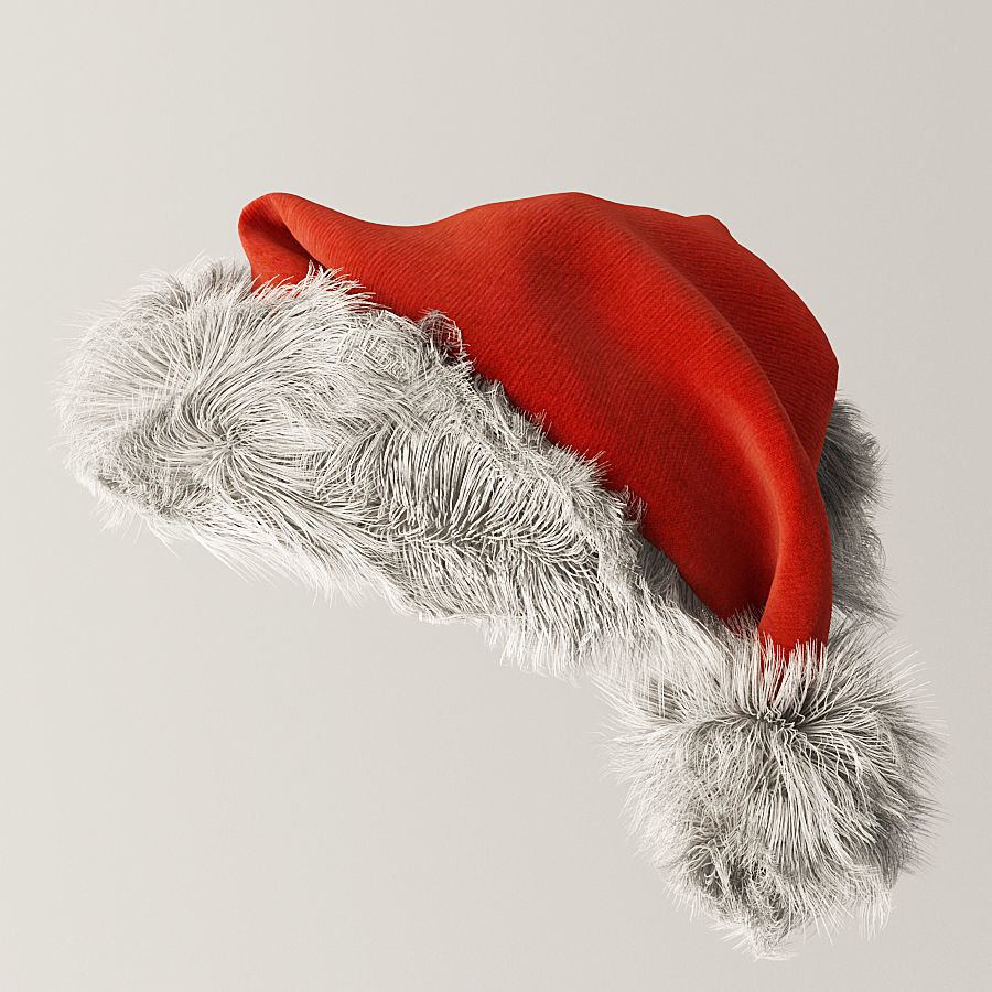 Santa hat 3D model | CGTrader