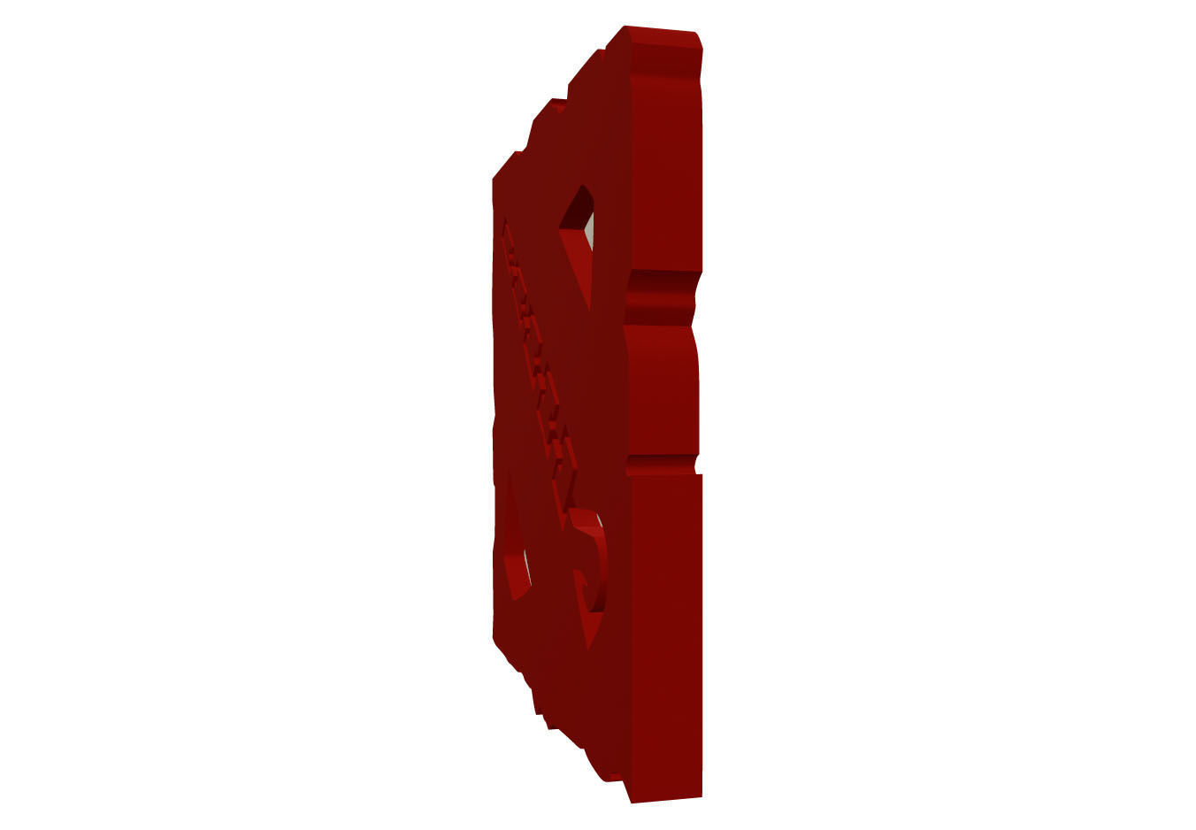 dota 2 pudge style logo 3D model | CGTrader