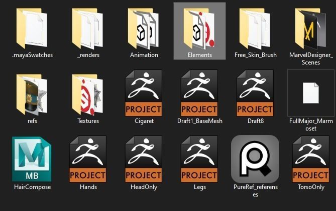 Major Files free VR / AR / low-poly 3D model | CGTrader