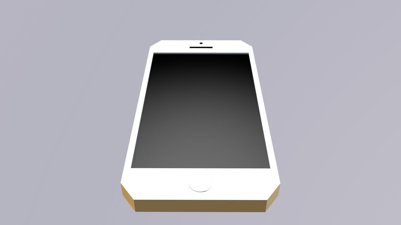 iphone simple free VR / AR / low-poly 3D model | CGTrader