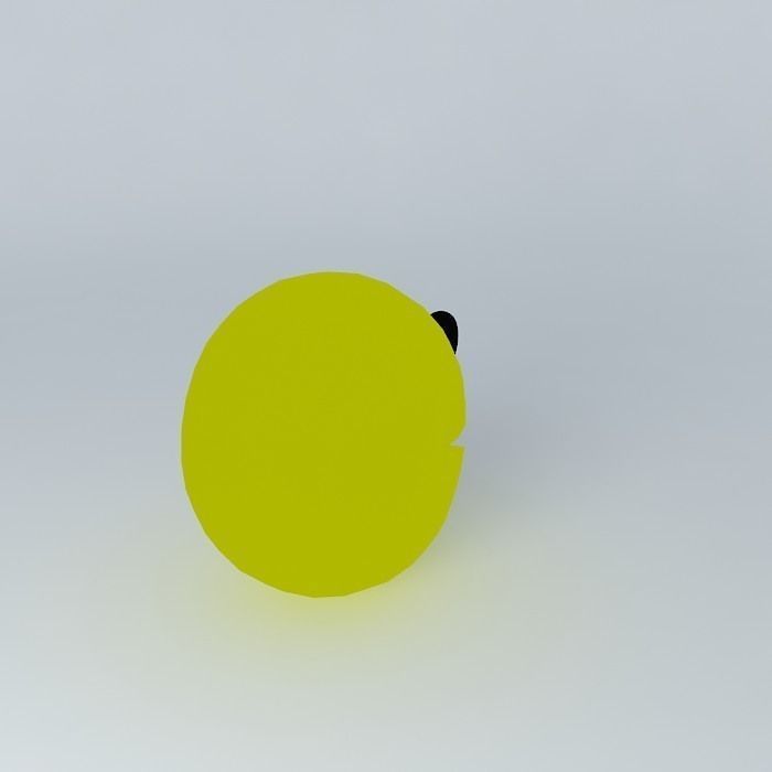 Pacman circle free 3D model | CGTrader