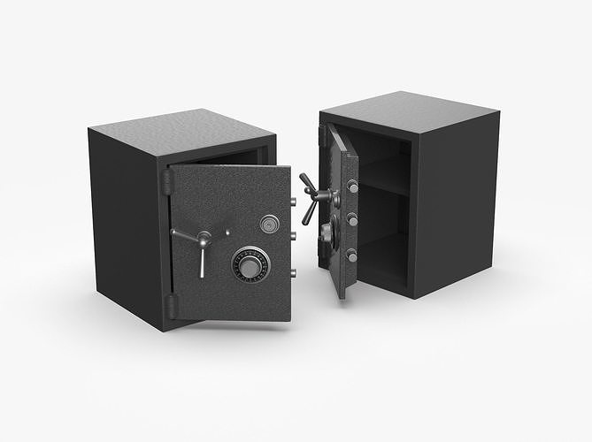 safe box 3D model | CGTrader
