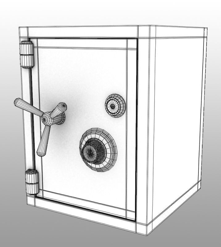 safe box 3D model | CGTrader