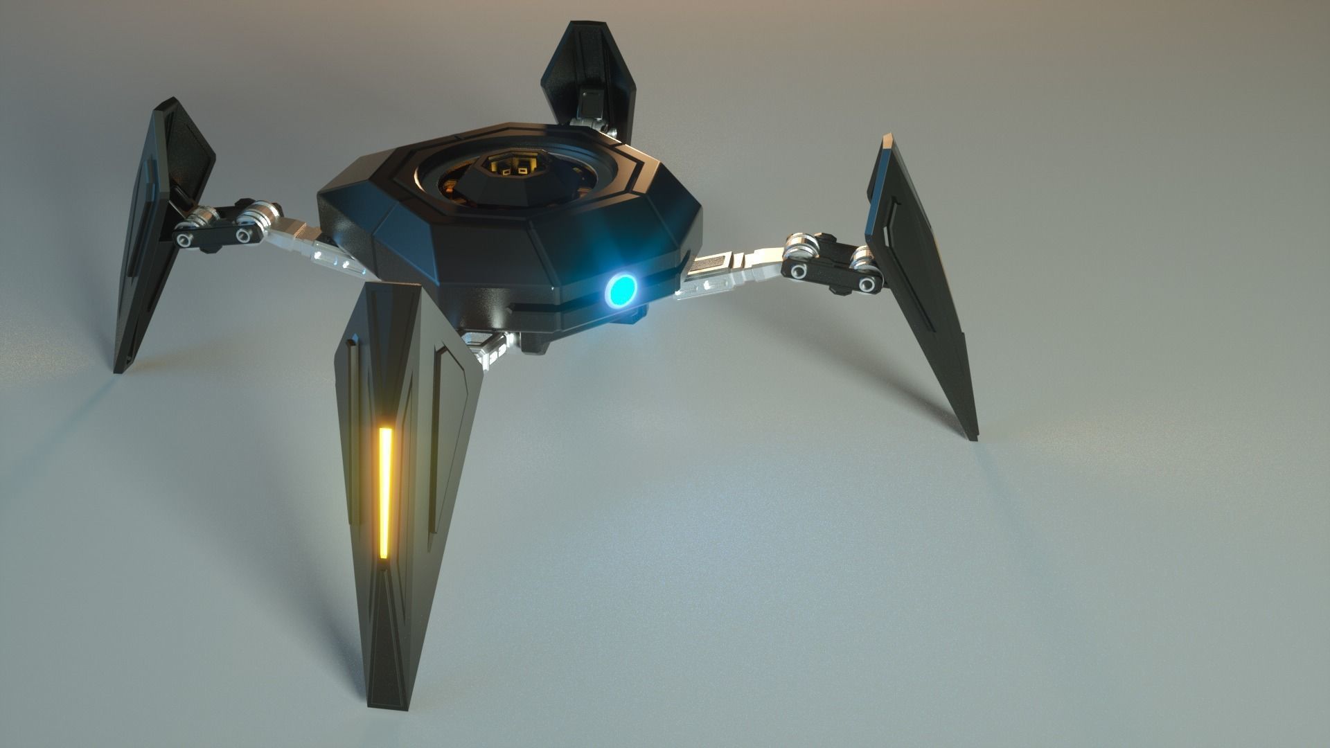 the drone spider 3D model | CGTrader