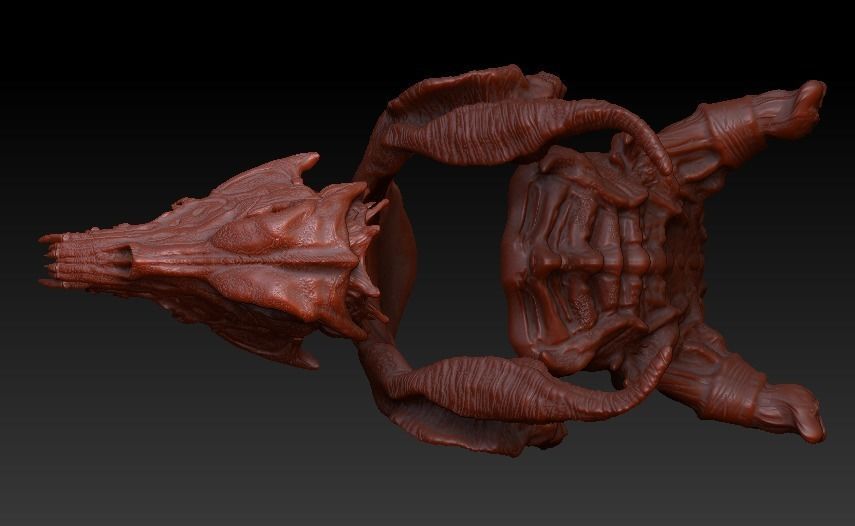 Skekmal the hunter suit 3d models from the dark crystal 3D model | CGTrader