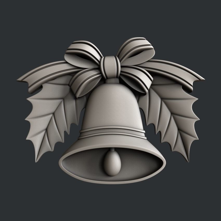 3d STL models for CNC router bell 3D model | CGTrader