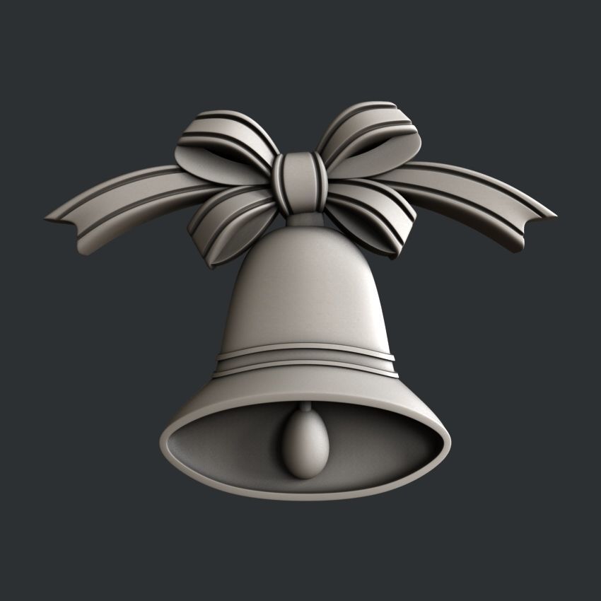 3d STL models for CNC router bell 3D model | CGTrader