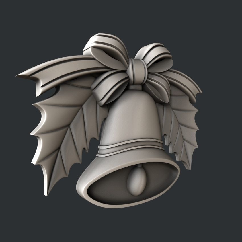 3d STL models for CNC router bell 3D model | CGTrader