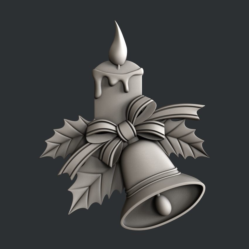 3d STL models for CNC router bell 3D model | CGTrader