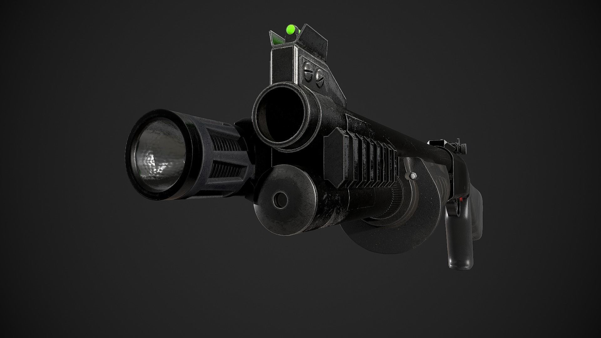 3D model 870 MCS Shotgun VR / AR / low-poly | CGTrader