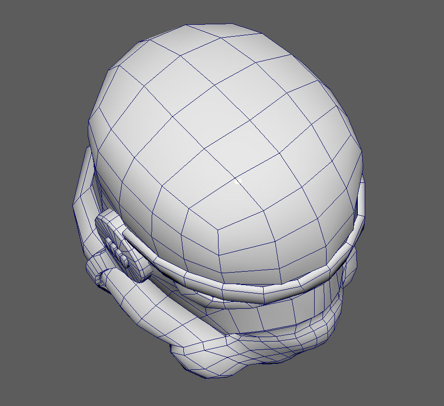 3D model Stormtrooper Lowpoly model VR / AR / low-poly | CGTrader