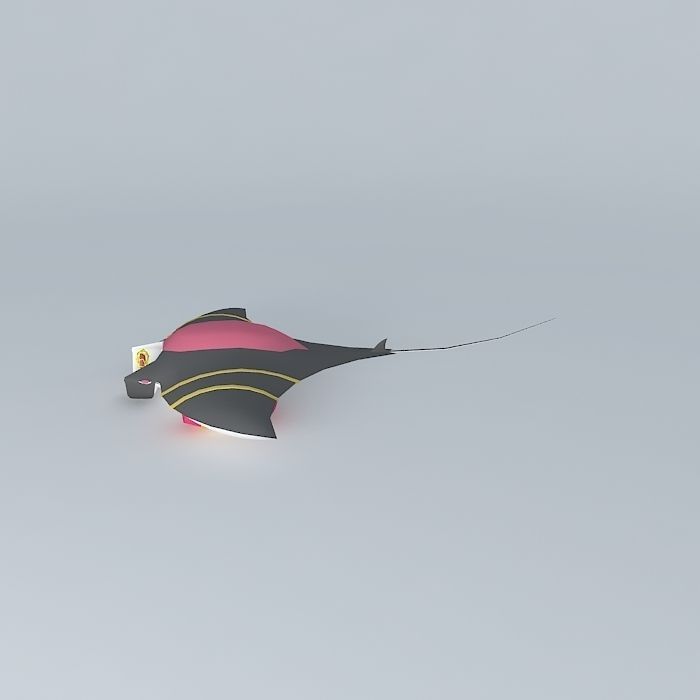 Manta spaceship free 3D model | CGTrader