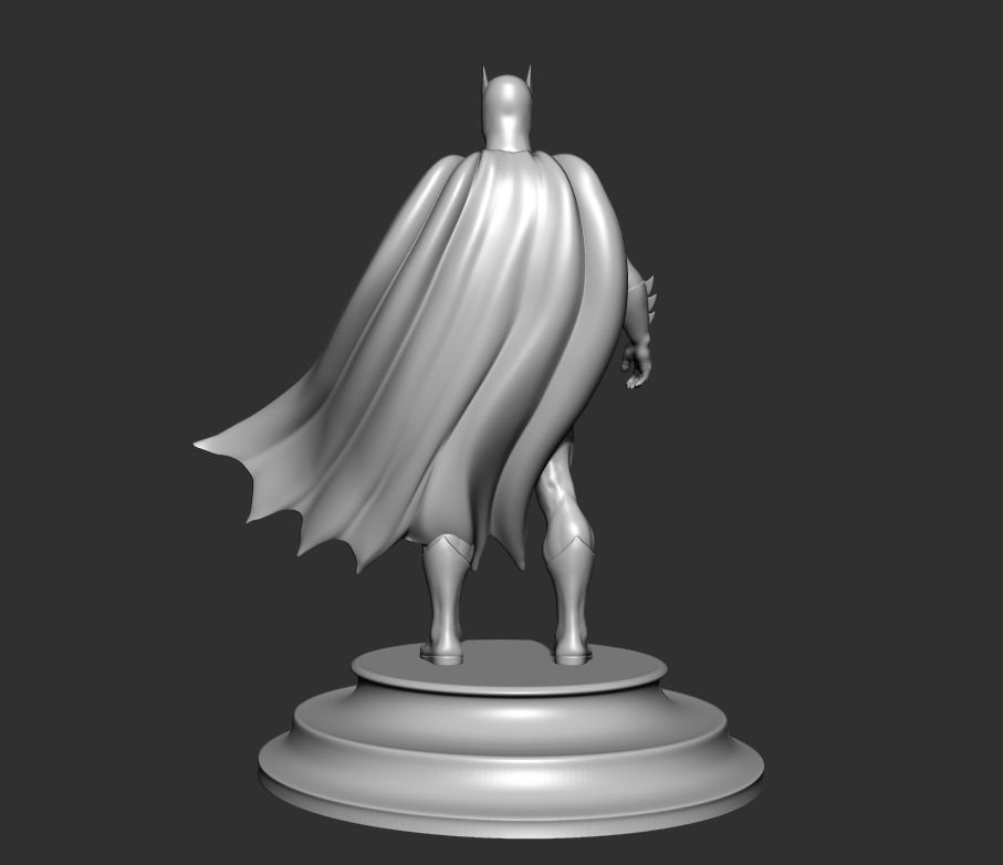 Batman Statue 3d Model 3d Printable Cgtrader