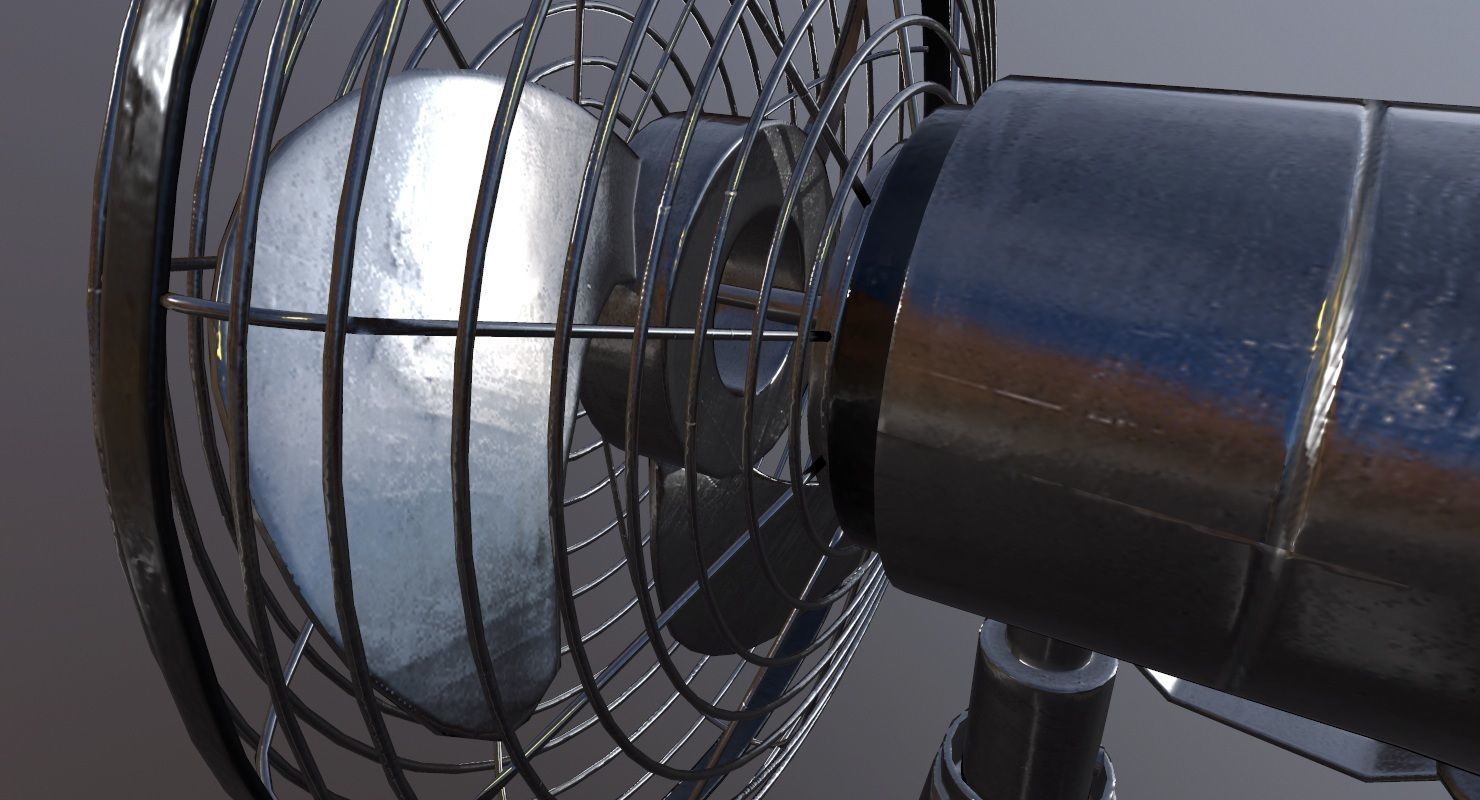 3D model Desk Fan Game Ready VR / AR / low-poly | CGTrader