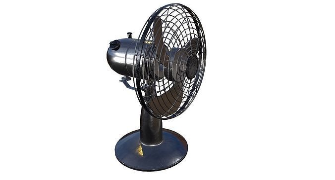 3D model Desk Fan Game Ready VR / AR / low-poly | CGTrader