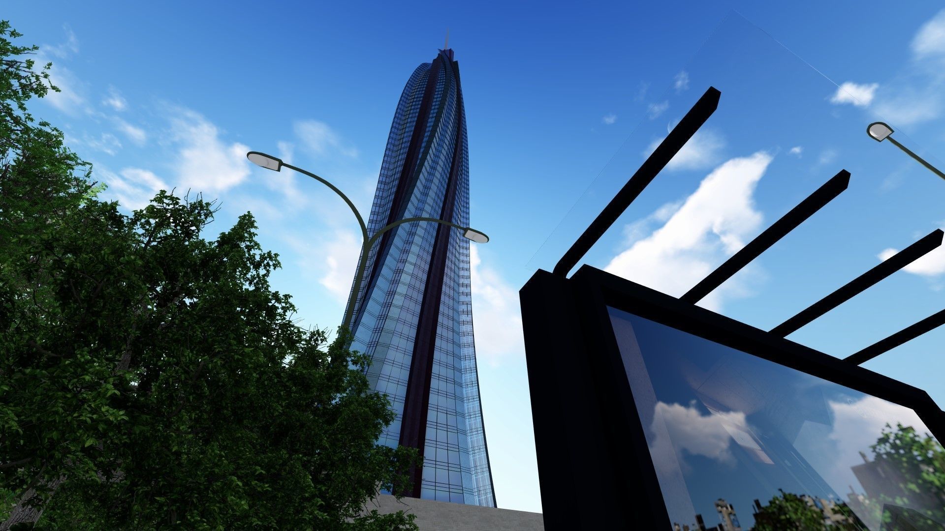 Skyscraper Spire 3D model | CGTrader